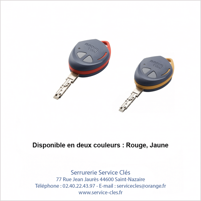 Clé Vachette Radial Trio
